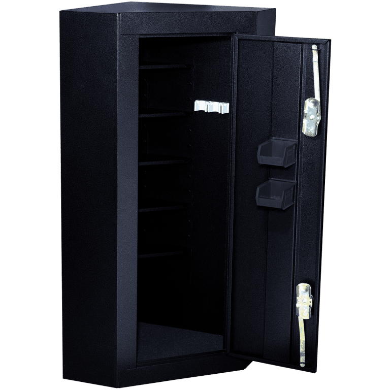Homak Corner Gun Safe for 10 Guns | Homak Manufacturing