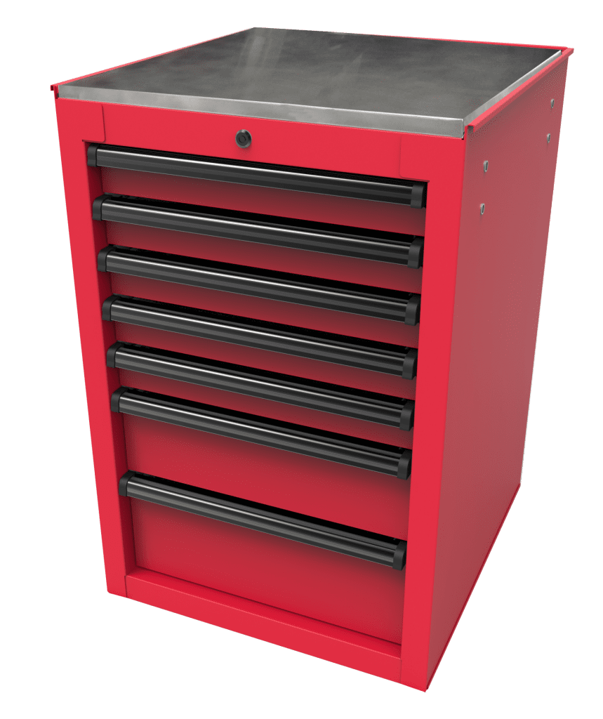 Tool Box Side Cabinet | 22" RS Pro Roller Cabinet | Homak